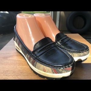 osscar | Shoes | Osscar Magic Stick Black Leather Sandals Size 388 ...